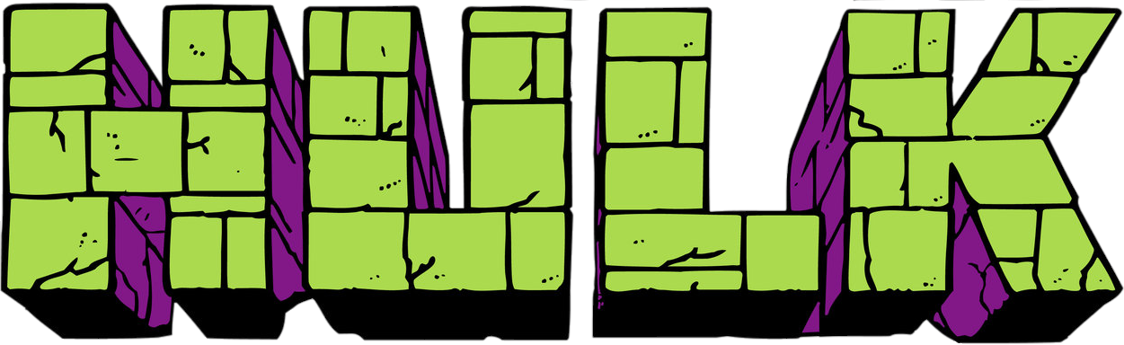 Download Name The Hulk / Bruce Banner - Incredible Hulk Comic Title PNG ...