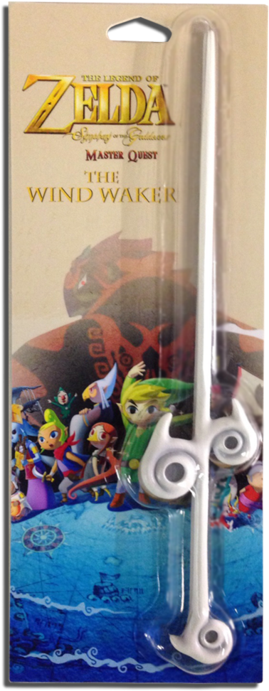 Download Wind Waker Baton “ - Legend Of Zelda Wind Waker Wand PNG Image ...