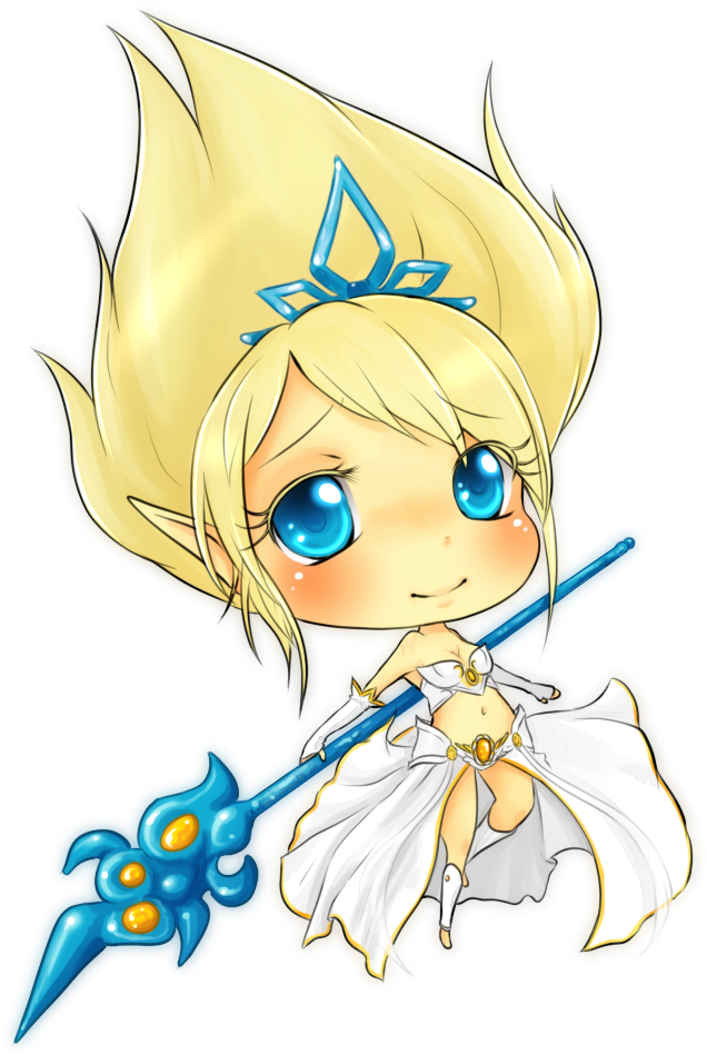 Download Chibi Janna The Storm's Fury - League Of Legends PNG Image ...