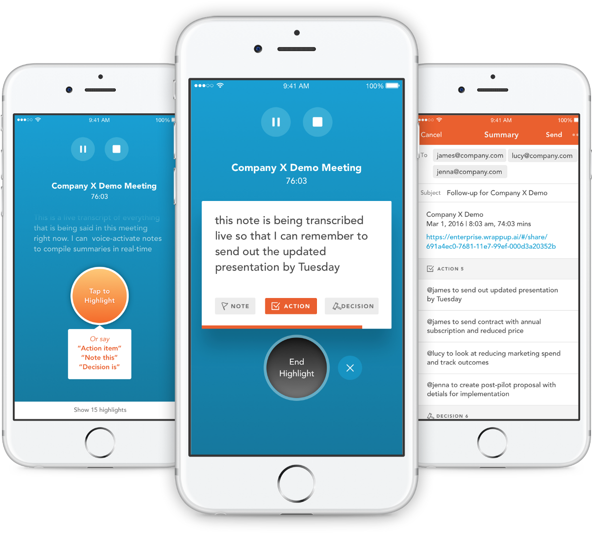 Automatically Summarize Client Meetings And Follow-up - Iphone - Free ...