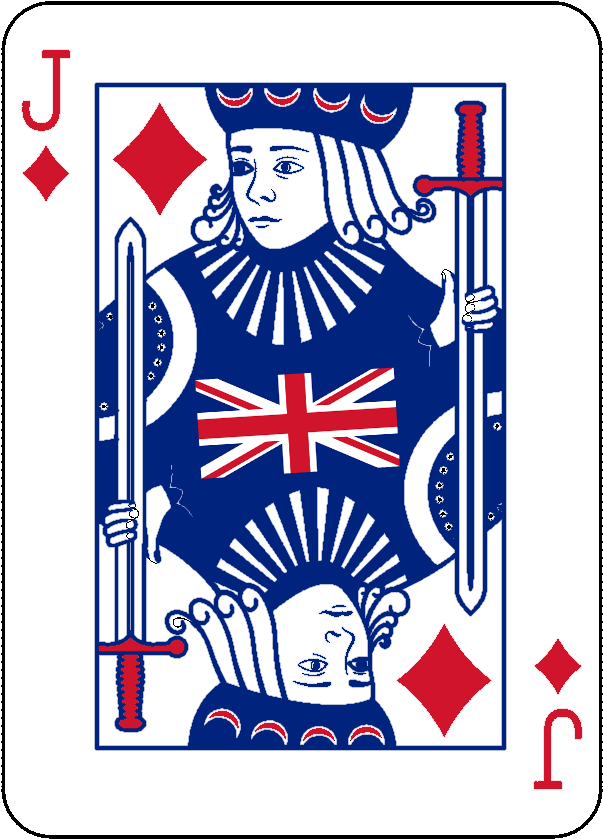 Download The Union Jack - Vector Of Jack Of Diamonds PNG Image with No ...