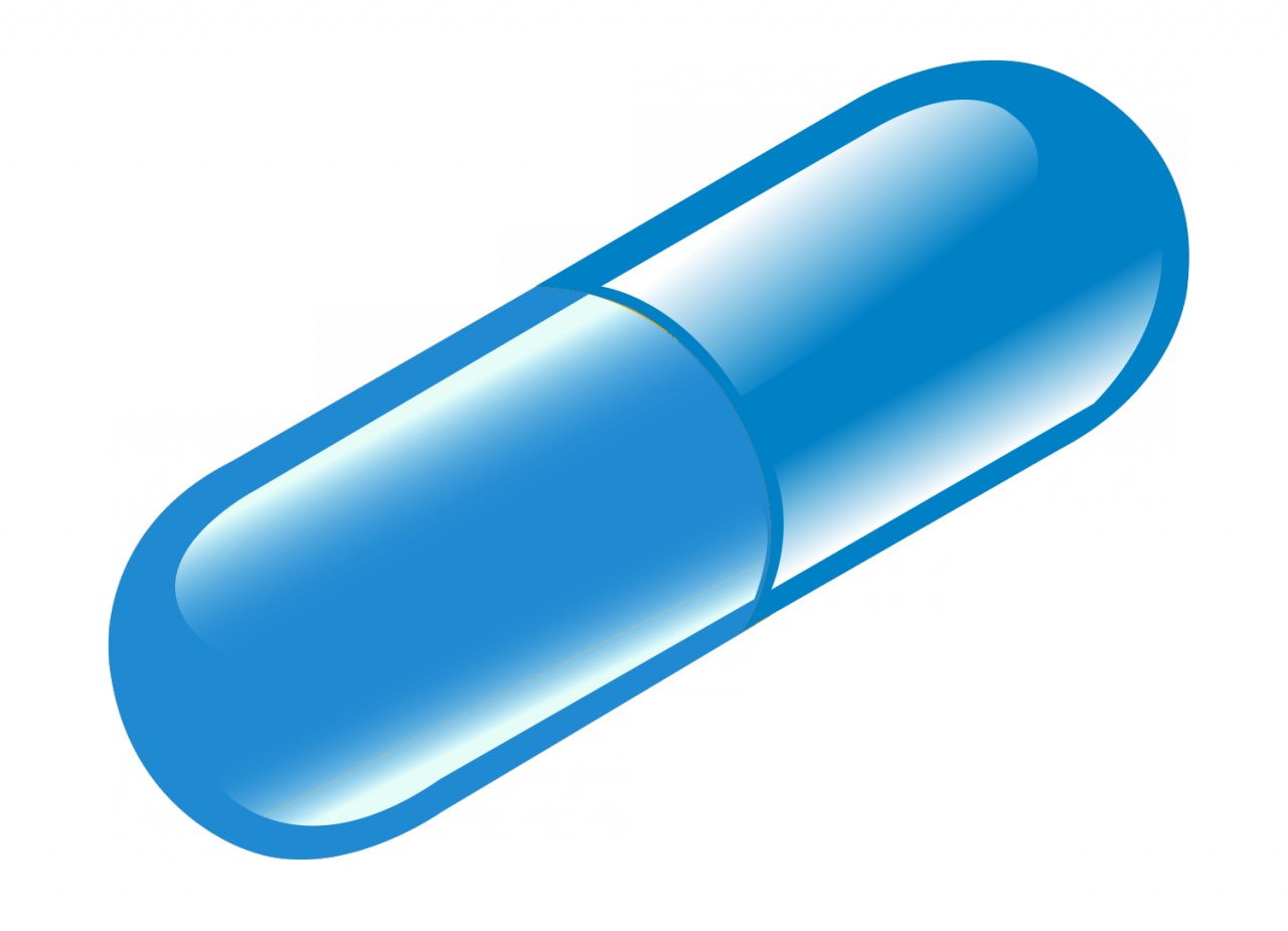 Blue/blue Colored Gelatin Capsules - Capsule - Free Transparent PNG ...