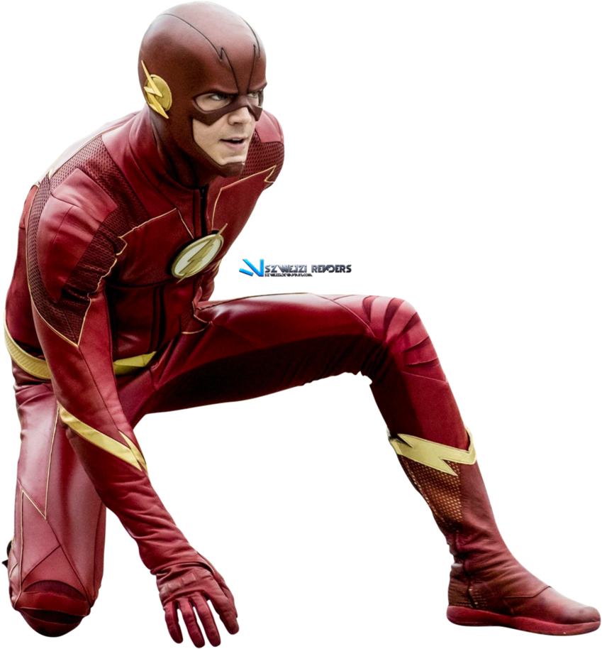Download Barry Allen Png - Flash Season 4 Costume PNG Image with No ...