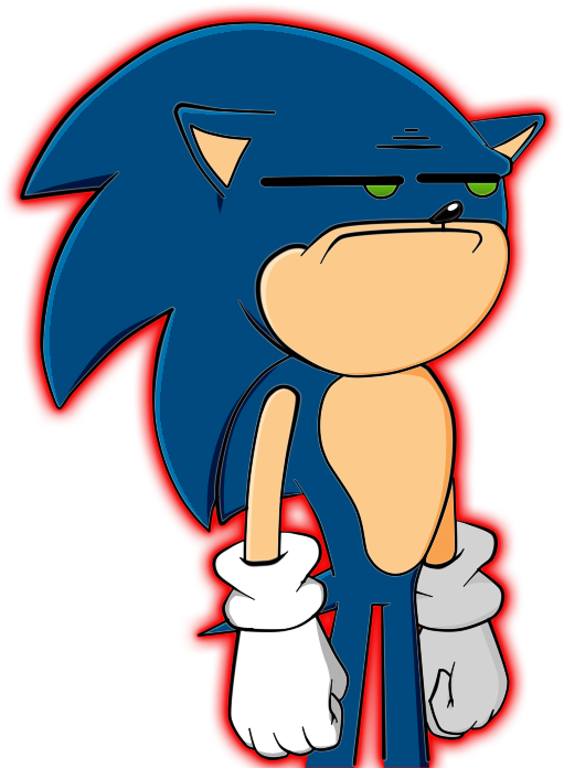 Download Thumb Image - Sonic Funny Face Png PNG Image with No ...