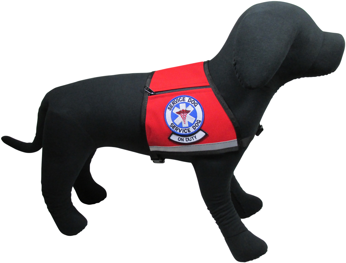 Service Dog, On Duty Reflective Vest - Dachshund - Free Transparent PNG ...