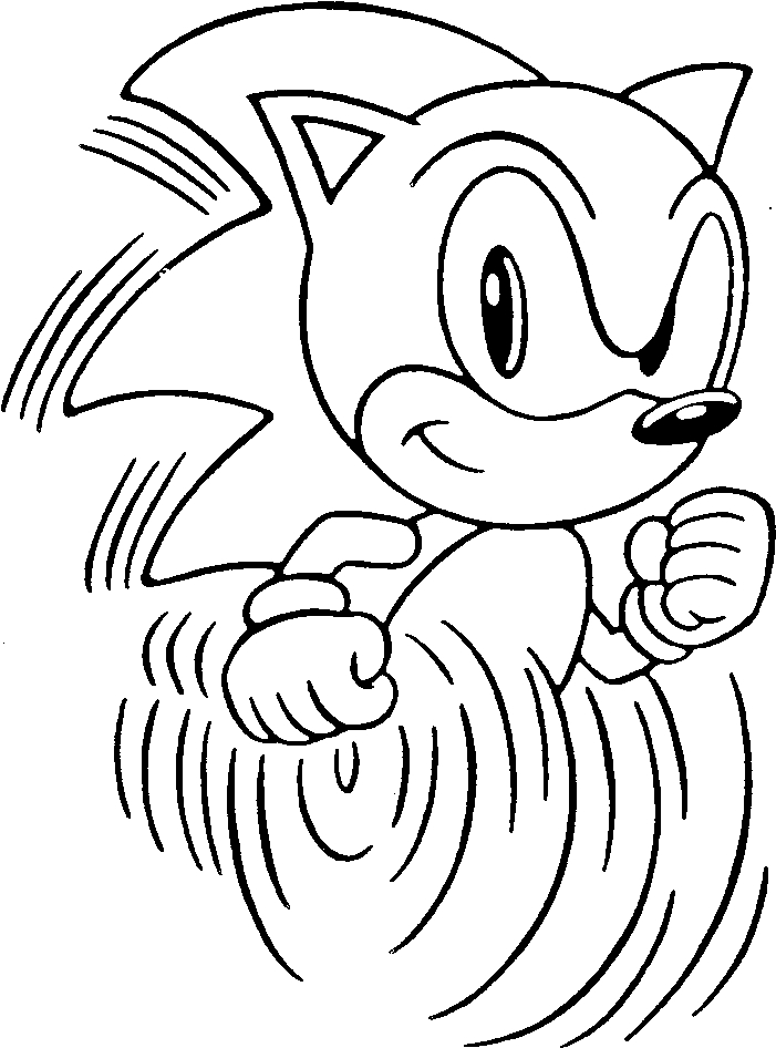 Download Sonic Fast - Cartoon PNG Image with No Background - PNGkey.com