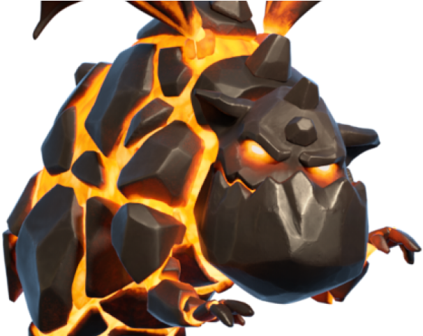 Download Clash Of Clans Clipart Dragon Level 5 - Coc Lava PNG Image ...