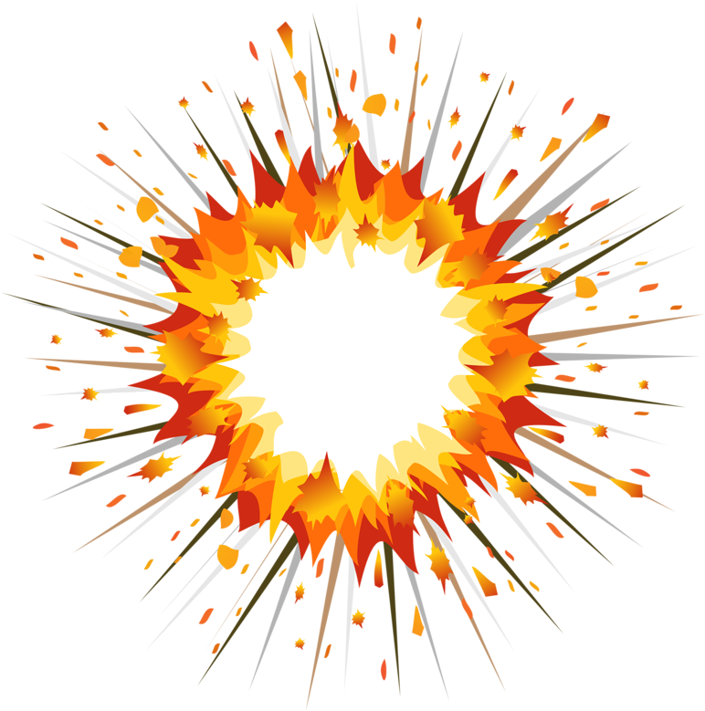 Explosion Clipart Firecracker - Firework Explosion Clipart - Free ...