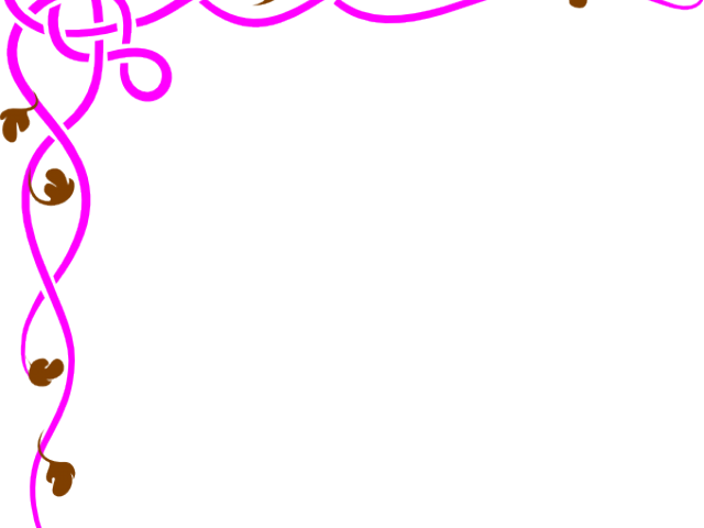 Download Simple Flower Page Border Designs - Border Simple Side Designs ...