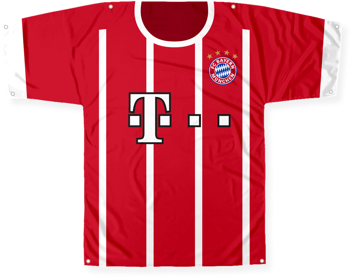 Bayern Munich 57" X 45" Jersey Banner - Munich X Jersey - Free ...
