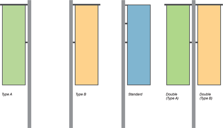 Download City Banners Offers Three Types Of Banner Poles - Plot PNG ...