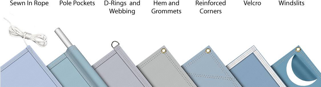 Download Banner Finishes - Welded Rope Banner PNG Image with No ...