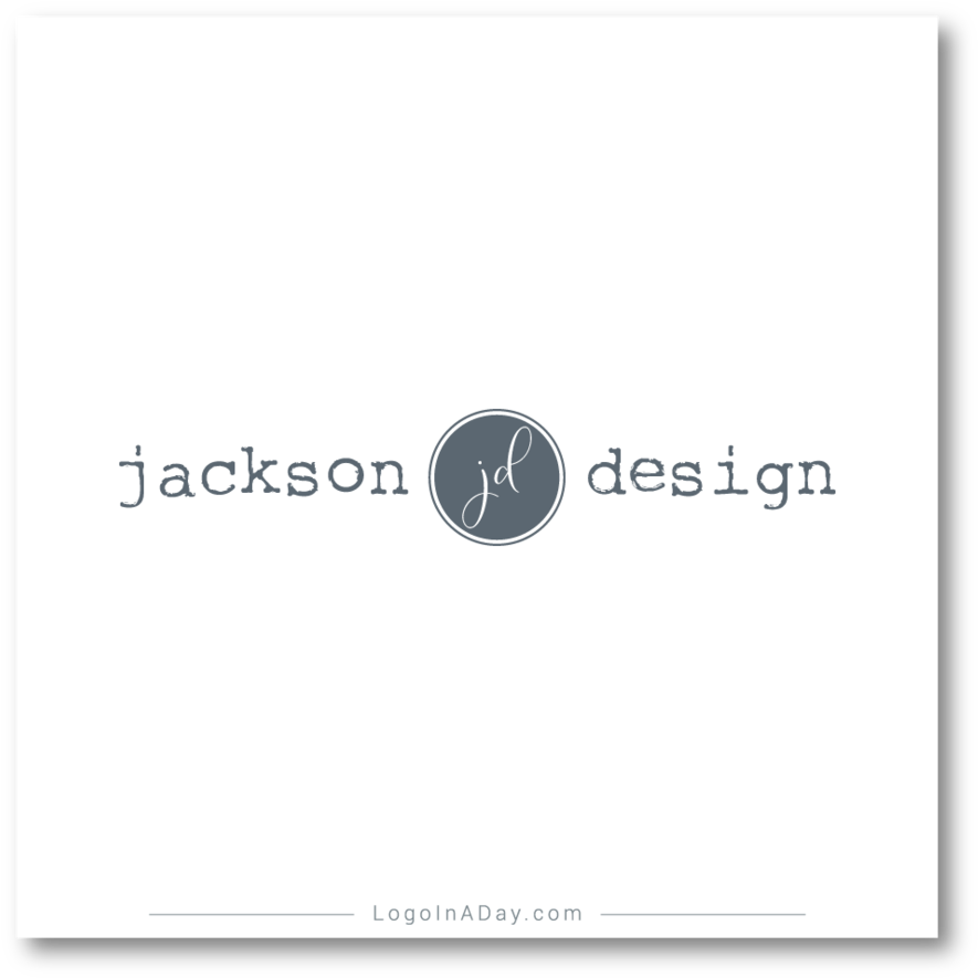Download Jackson Design • Horizontal Logo Design Logo In A Day PNG ...