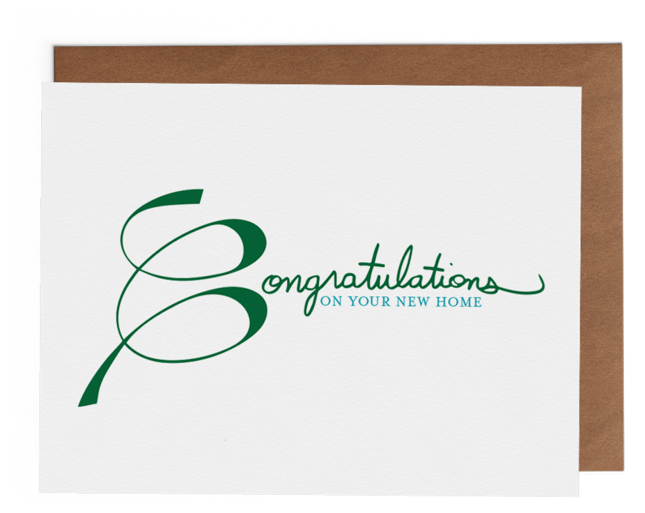 Download Congratulations On Your New Home - Calligraphy PNG Image with ...