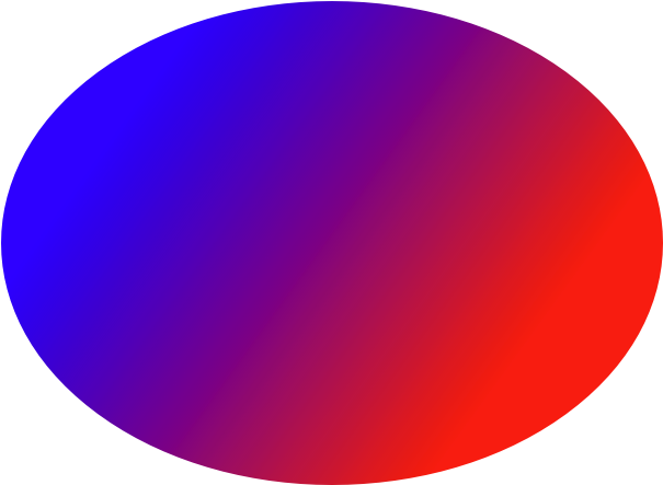 Download The Same Oval-shaped Gradient Image From Above, But - Red Blue ...