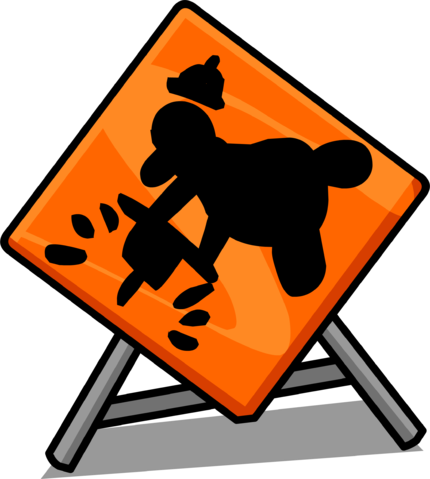 Download Construction Sign Sprite 002 PNG Image with No Background ...