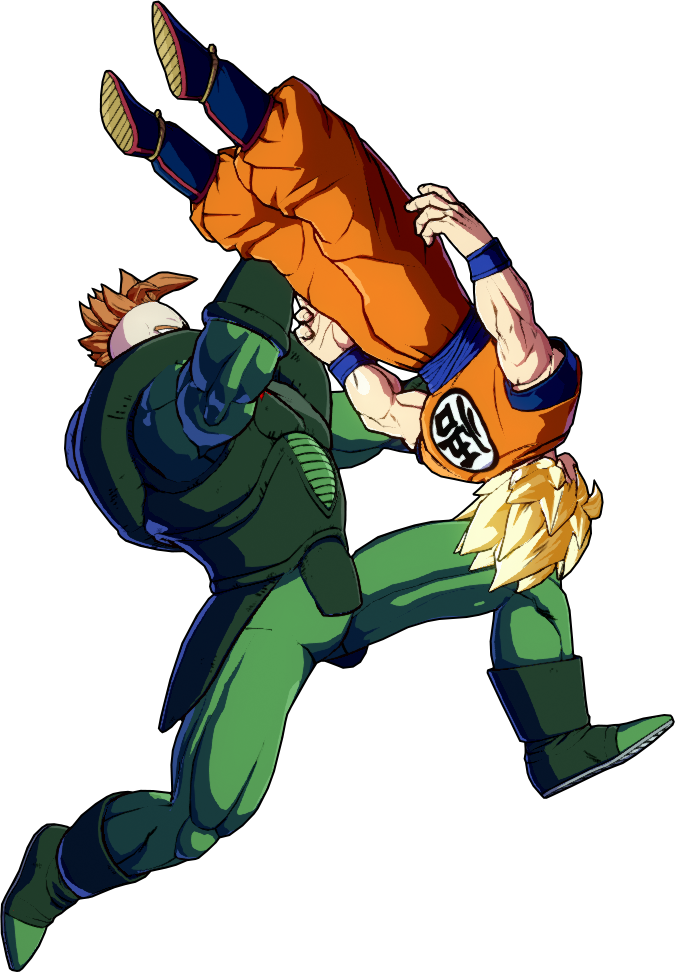 Android 16 Vs Goku