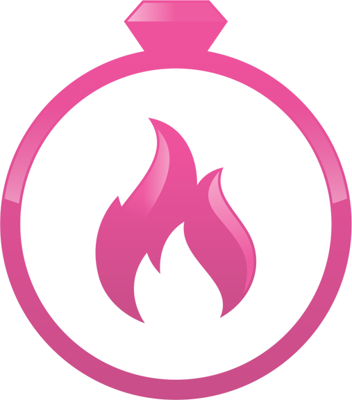 Pink Fire Png Jpg Free Stock - Circle - Free Transparent PNG Download ...