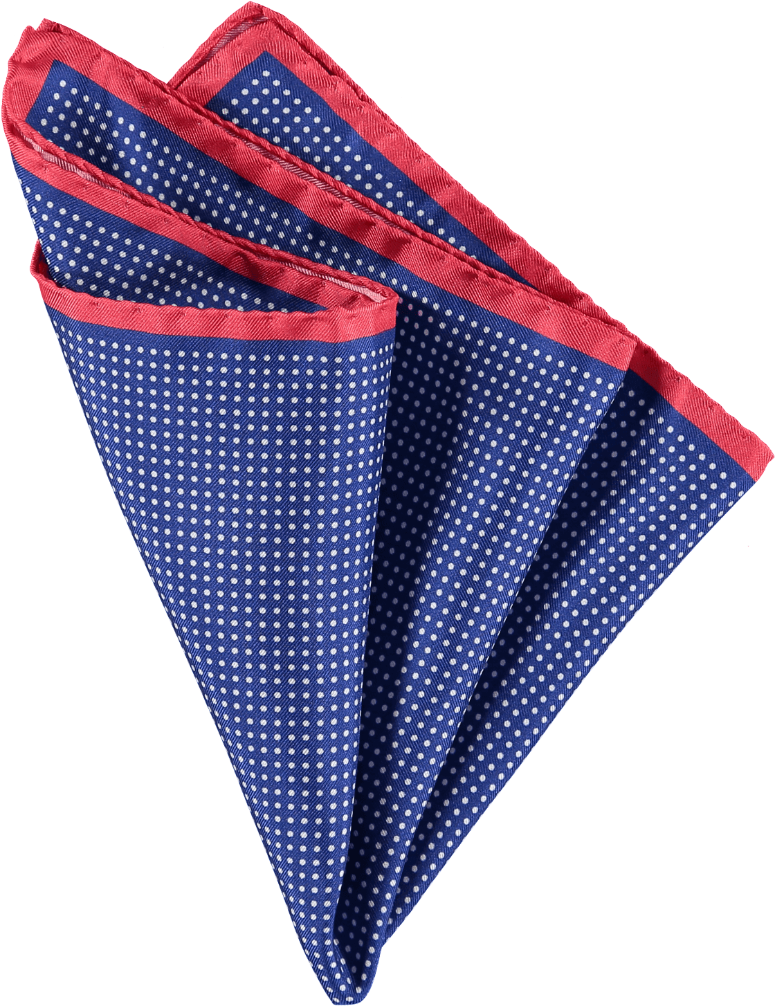 Download Silk Pocket Square Micro Spot - Transparent Background Red ...