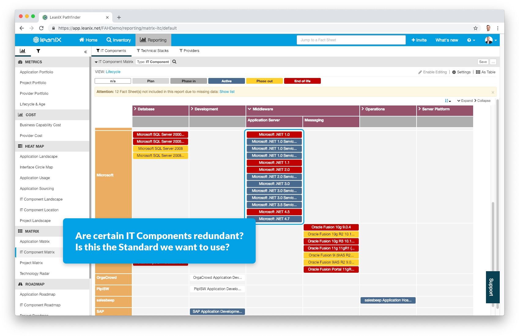 Download How Many It Components Are Redundant - Leanix PNG Image with ...