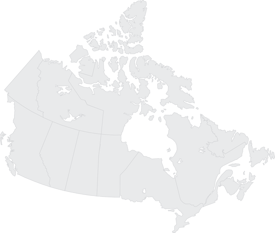 Map Of Canada - Canada Black Map - Free Transparent PNG Download - PNGkey