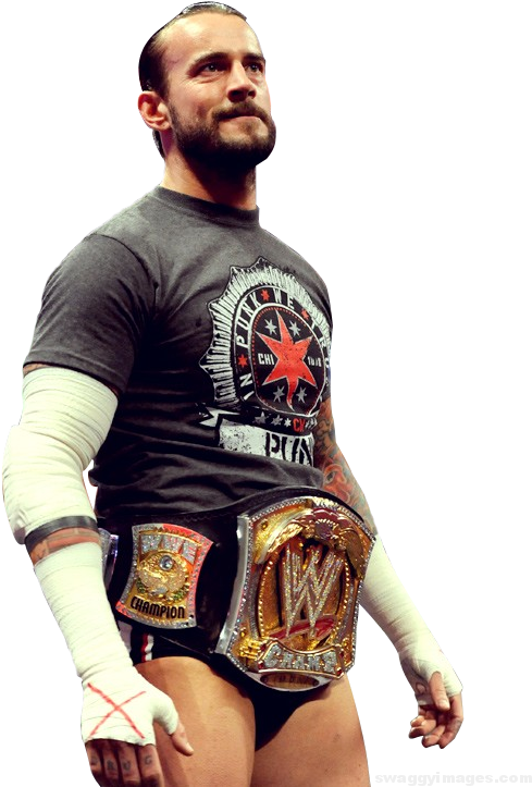 Download Cm Punk Render - Wrestler PNG Image with No Background ...