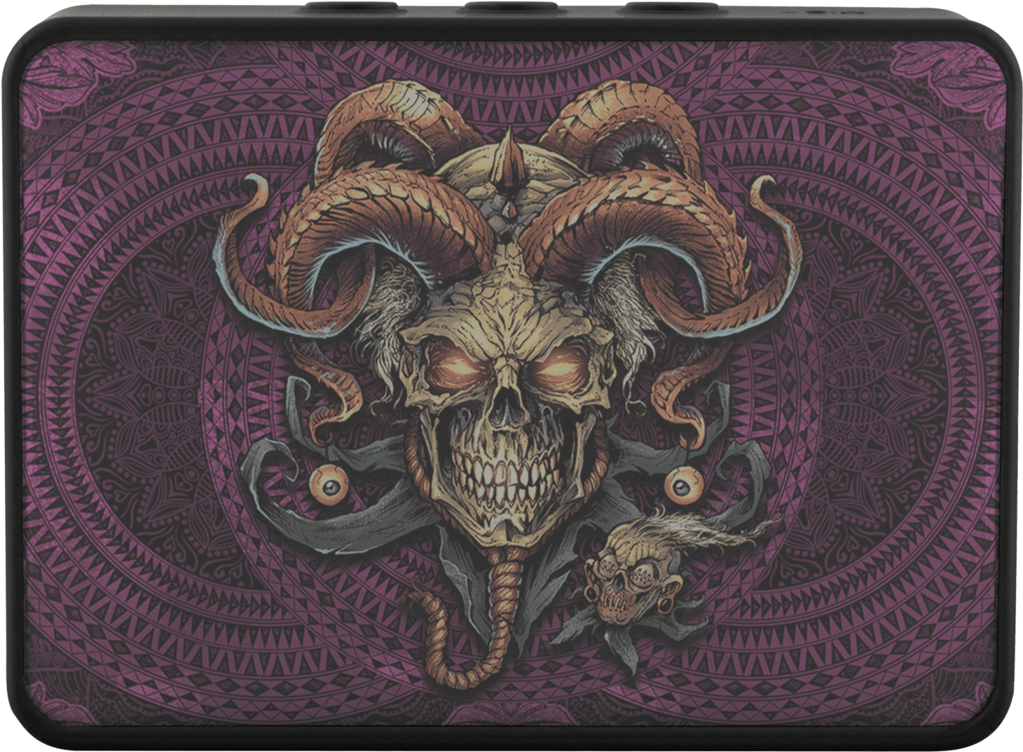 Jester Skull Portable Bluetooth Speaker - Free Transparent PNG Download ...