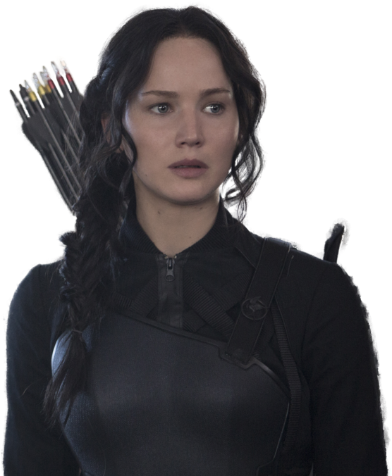Download Katniss Everdeen Png - Jennifer Lawrence The Hunger Games ...