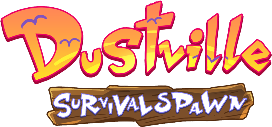 Download Dustville Survival Spawn Logo - Calligraphy PNG Image with No ...