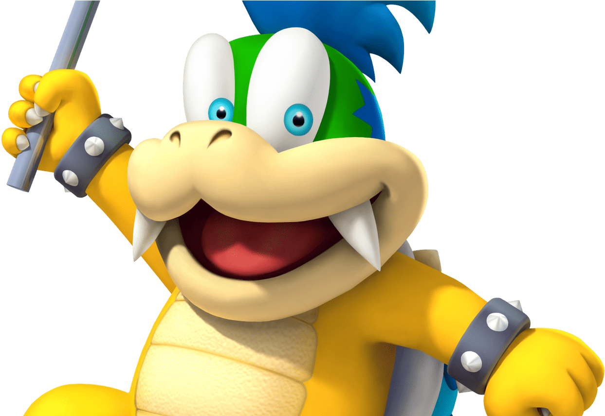 Download Larry Koopa Super Mario Brothers 2 And U Game Characters ...