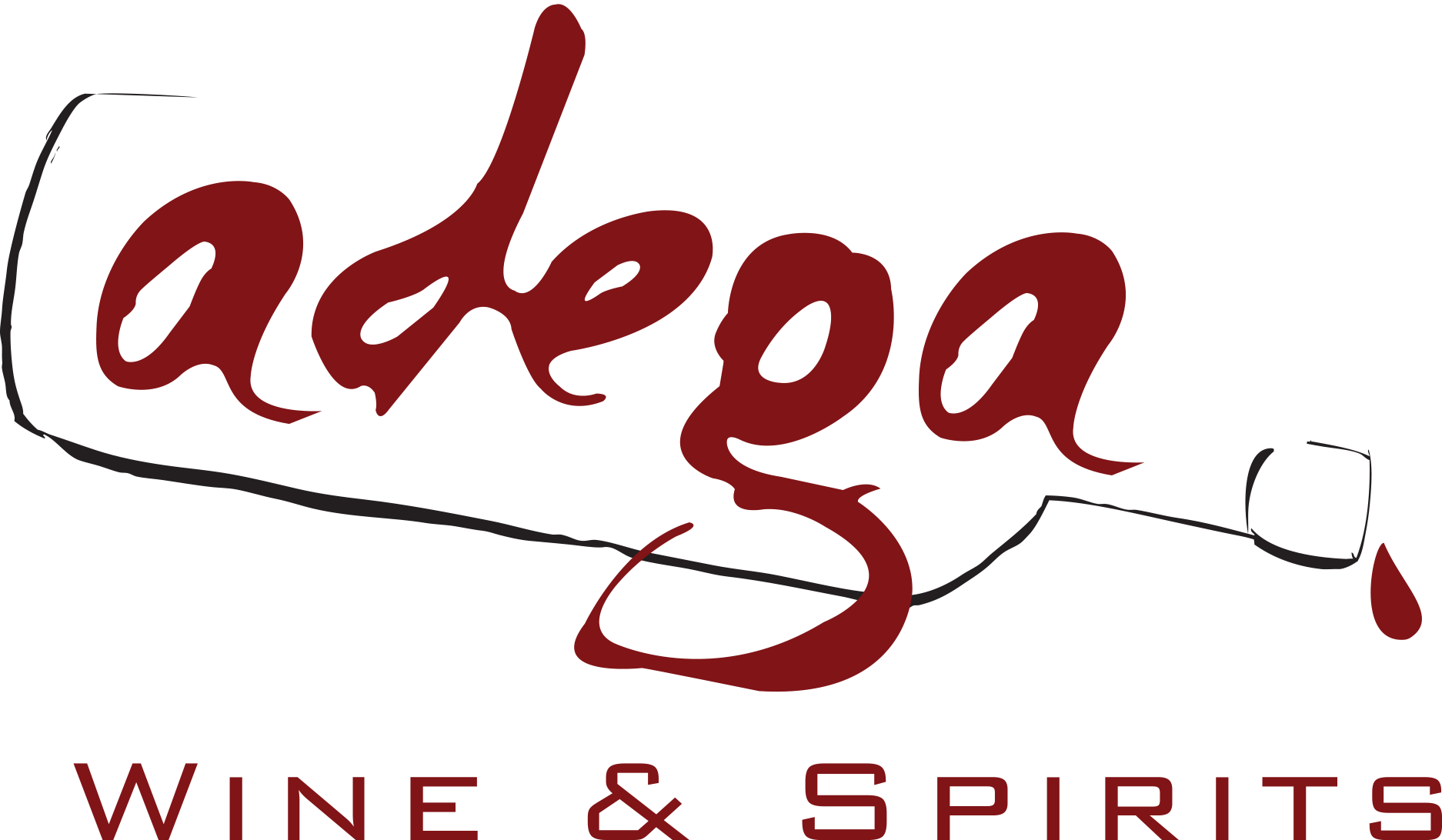 Download Adega Wine & Spirits - Calligraphy PNG Image with No ...