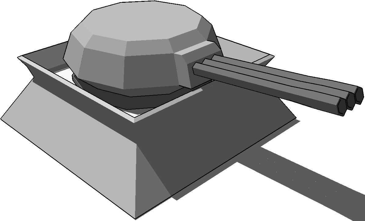 New Turret - Tank - Free Transparent PNG Download - PNGkey