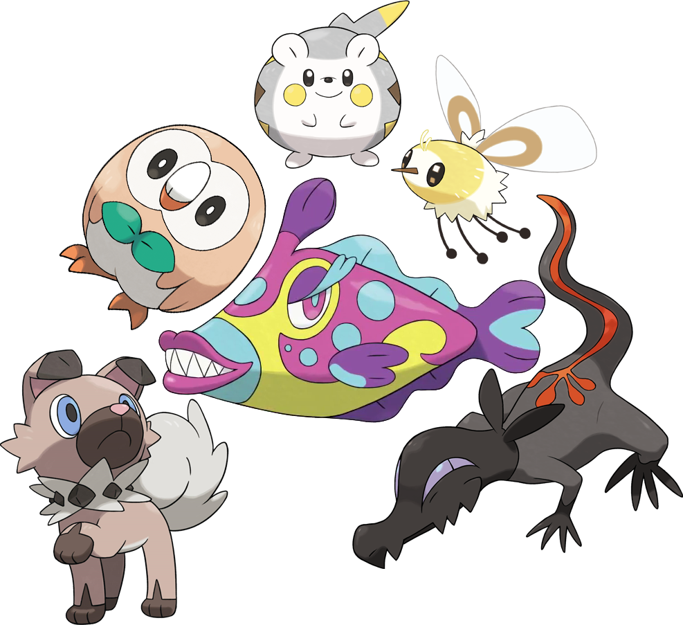 Download Moonteam - Rockruff Pokemon Evolution Chart PNG Image with No ...