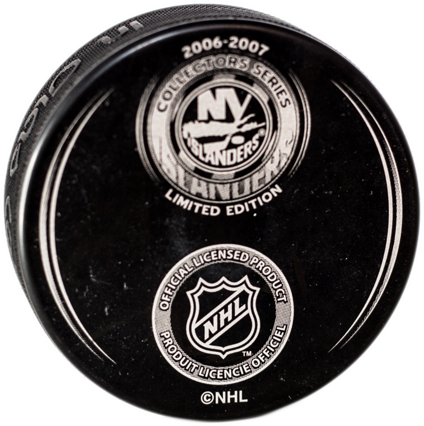 Download New York Islanders Limited Edition Puck 2006-07 - Emblem PNG ...