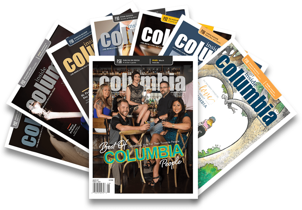 Download Inside Columbia Magazine Spread - Flyer PNG Image with No ...