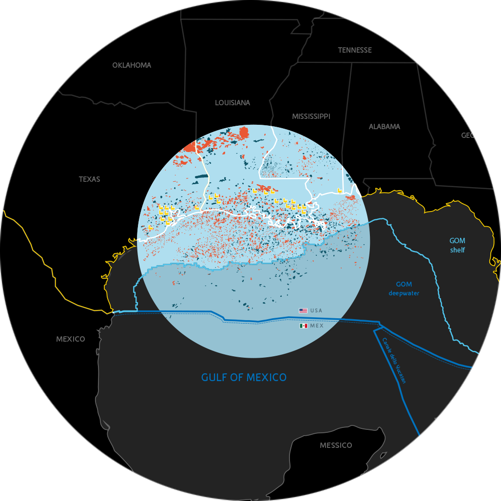 Download To Enlarge Map Of Oil Refinery And Extraction Plants PNG Image ...