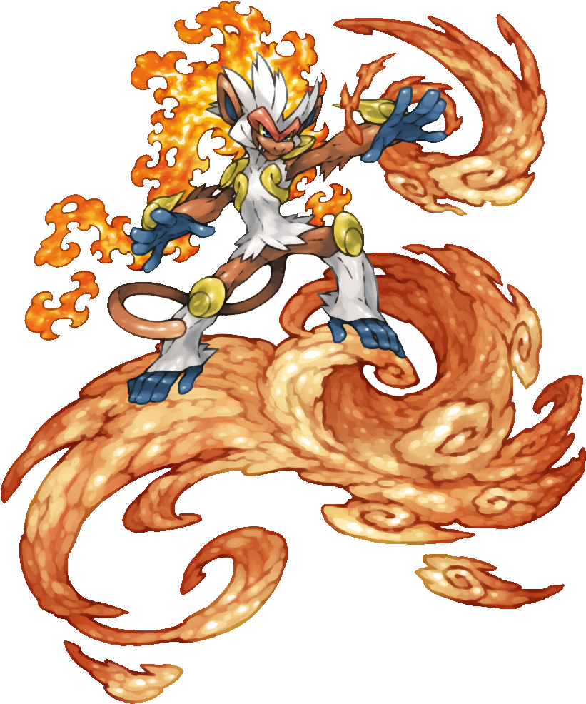 Download 392 - Infernape PNG Image with No Background - PNGkey.com