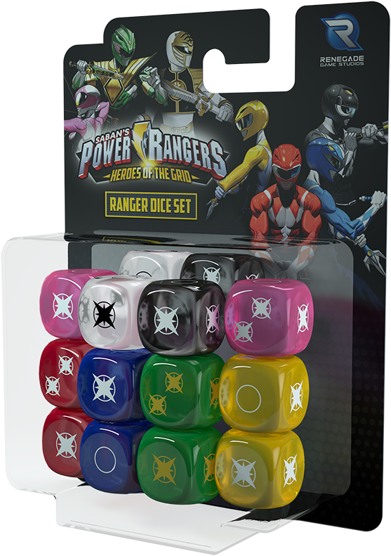 Download Power Ranger Dice Pack 800pxl Rgb - Poker Set PNG Image with ...