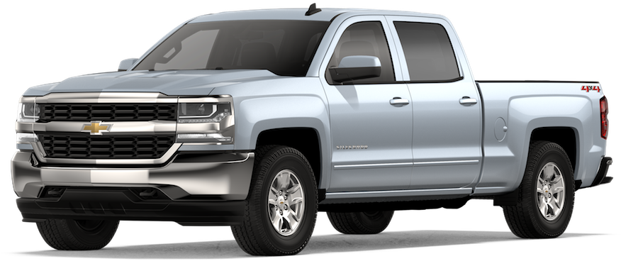 Download 2018 Chevrolet Silverado - Silver Chevy Silverado 2018 PNG ...