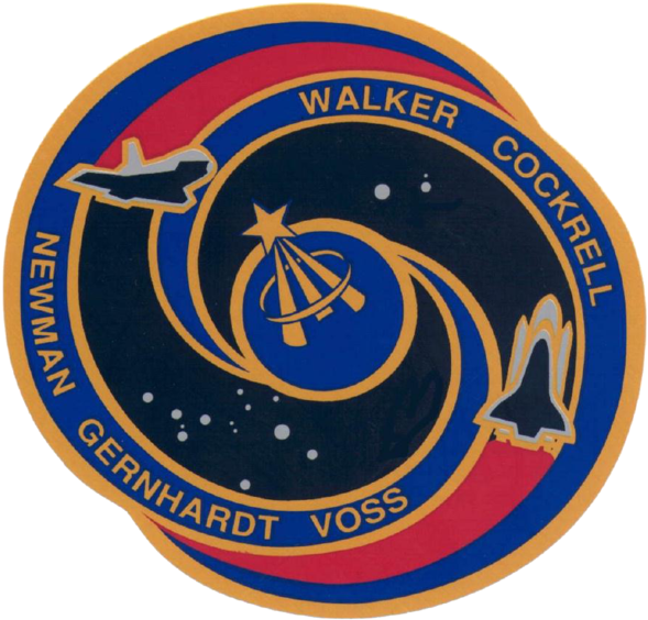 Download Sts 69 Patch - Mission Patch PNG Image with No Background - PNGkey.com