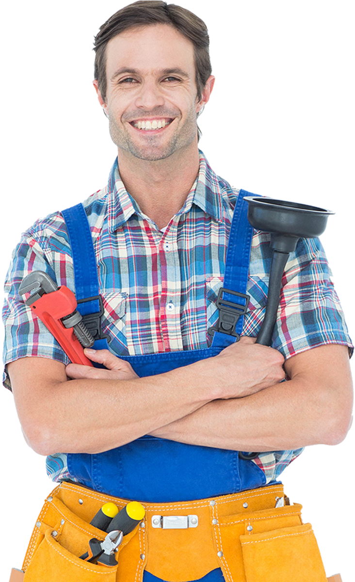 Download We Value Our Customer Time - Plumber Background Transparent ...