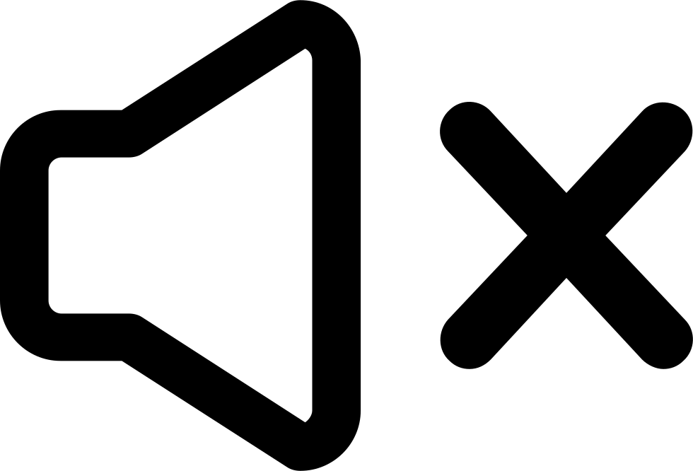 Png File Svg - Audio Mute Icon Png - Free Transparent PNG Download - PNGkey