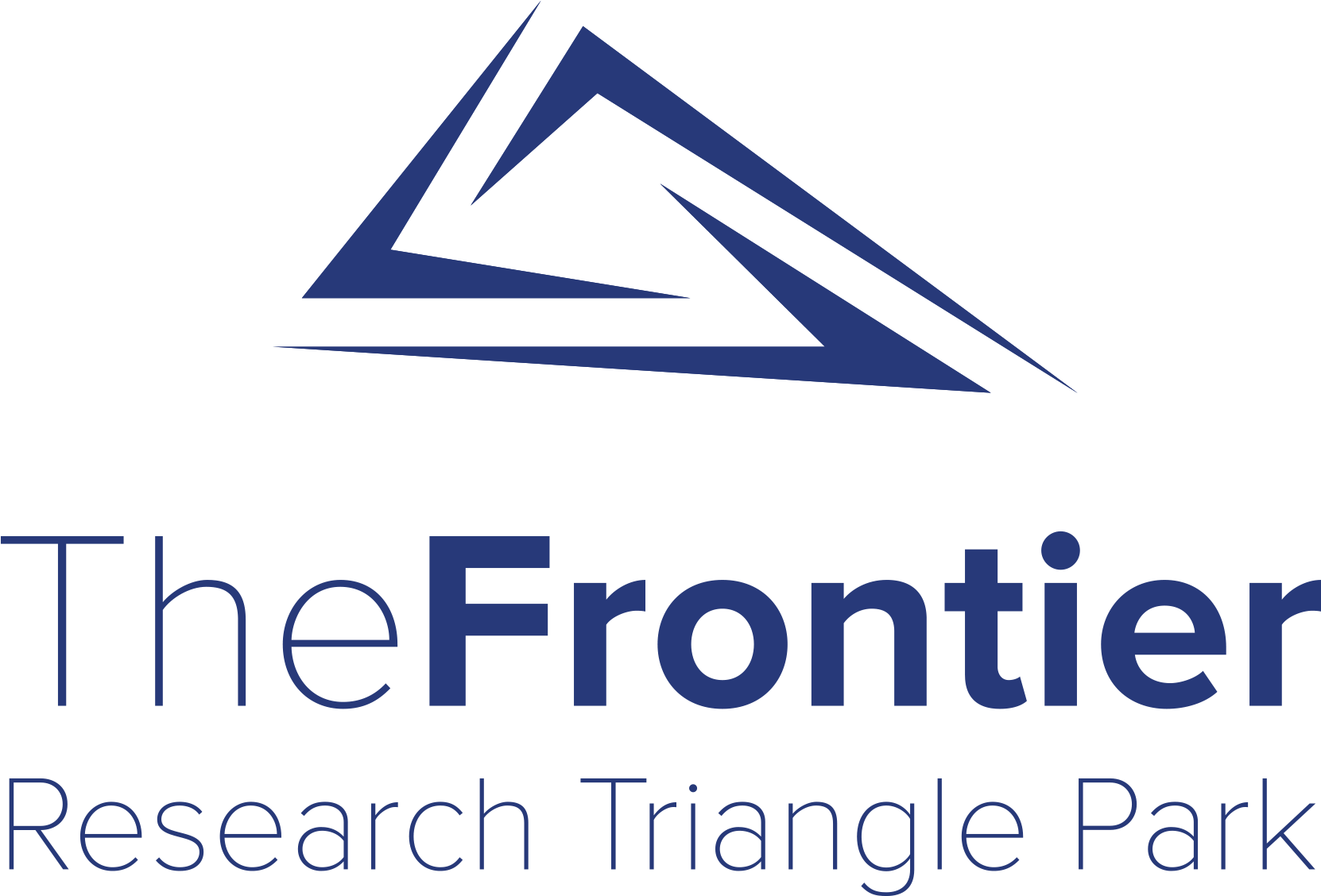 Frontier Logo -deep Bluepng - Research Triangle Park Logo - Free ...