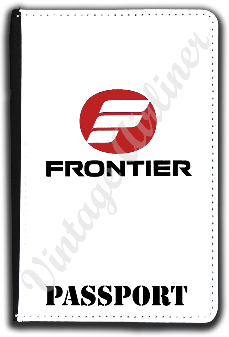 Download Frontier Airlines 1970's Logo Passport Case - Frontier ...