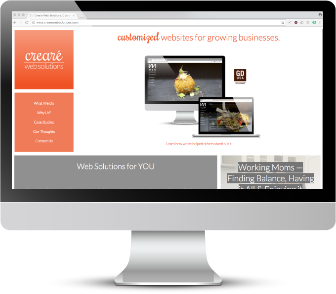 Download Crearé Web Solutions New Website - Web Pages Design For ...