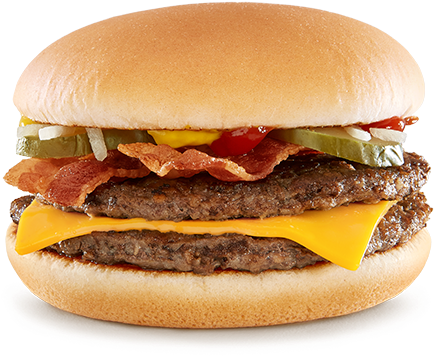 Download Bacon Burger Png For Free Download - Double Bacon Cheeseburger ...