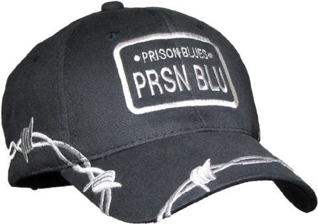 Download Prison Blues Barbed Wire Cap - Prison Blues Caps PNG Image ...