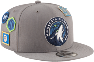 Minnesota Timberwolves 2018 Draft 9fifty Gray Snapback - New Era Cap ...