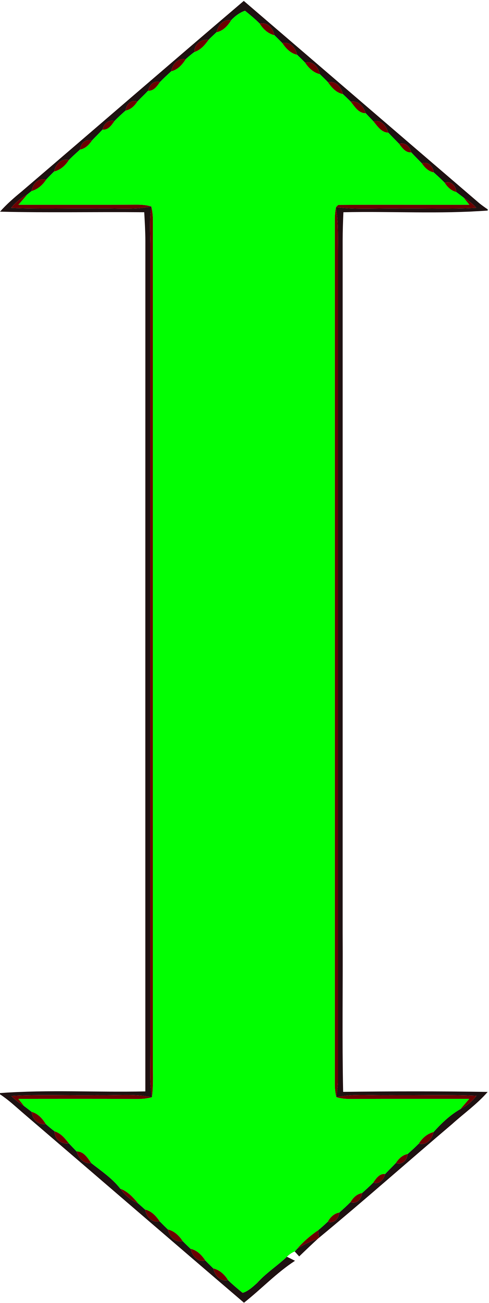Open - Two Sided Arrow Green - Free Transparent PNG Download - PNGkey