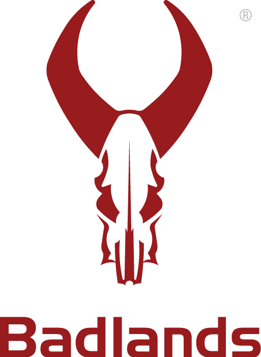 Badlands Vertical Logo - Badlands Packs Decal - Free Transparent PNG ...